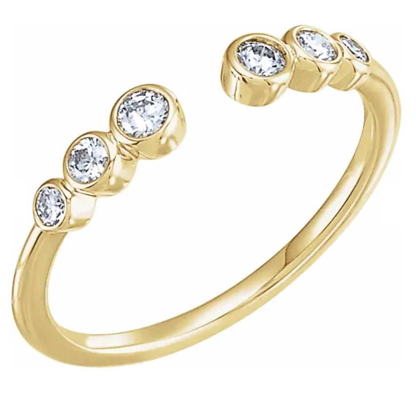 Negative Space Diamond Ring - made to order – Generales & Generales ...